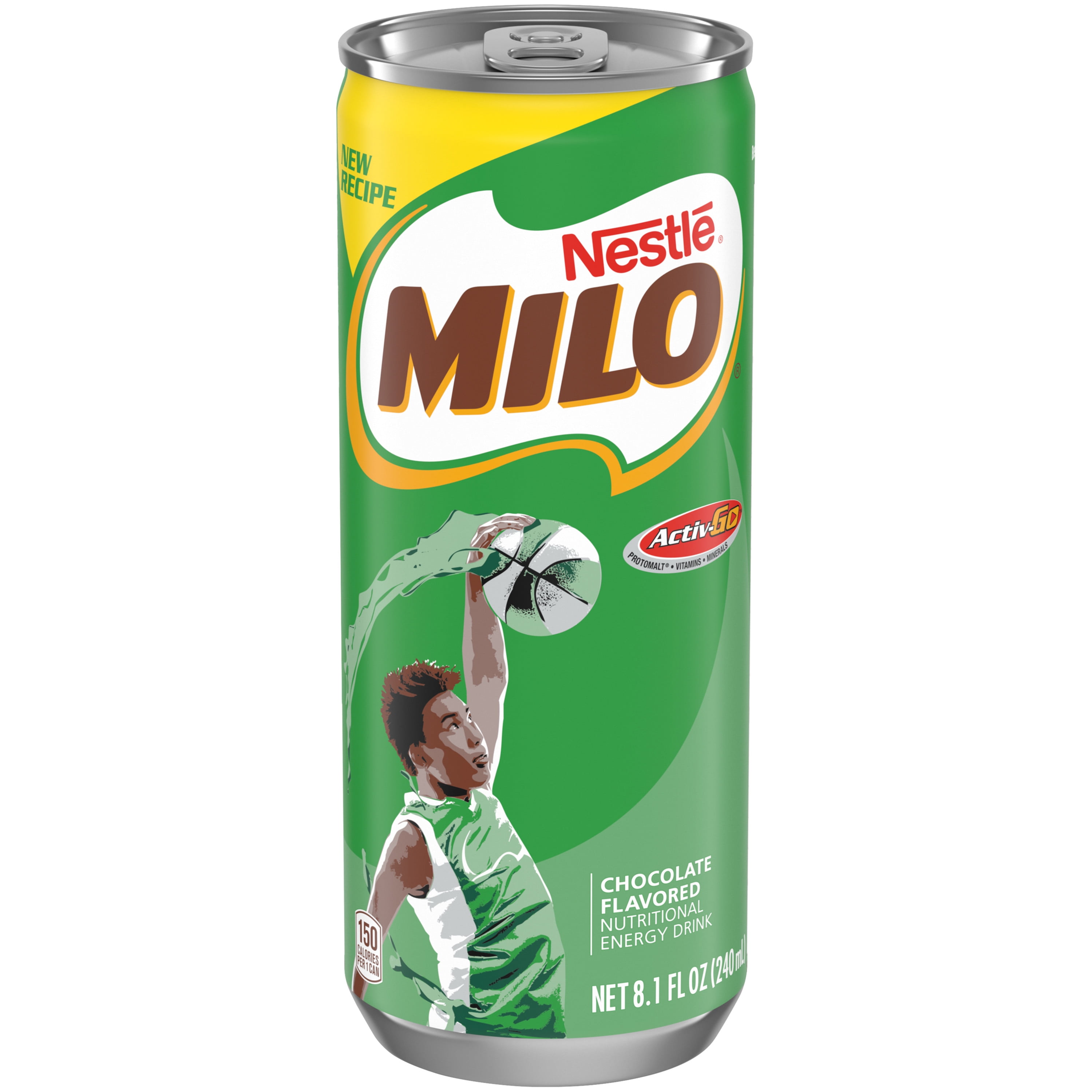 MILO Activ-Go Chocolate Flavored Drink 8 fl oz. - Walmart.com - Walmart.com MILO Activ-Go Chocolate Flavored Drink 8 fl oz. - Walmart.com - Walmart.com