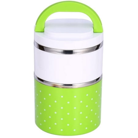 Container Bento Box, Soup Thermos Food Jar, conteners lunch 1 3 Layers ...