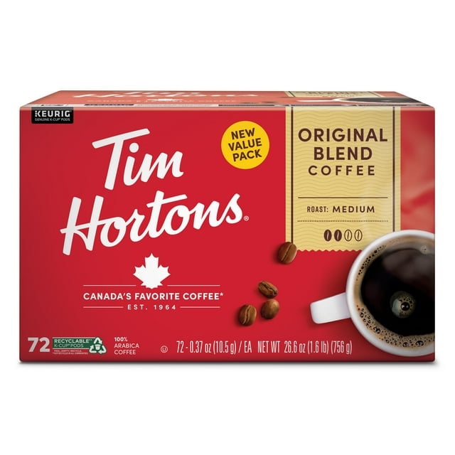 Click here for Tim Hortons Original Blend Medium Roast K-Cup Coff... prices
