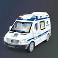 1:32 Mini Car Diecast Ambulance Fire-Truck Policecar Model Sound And ...