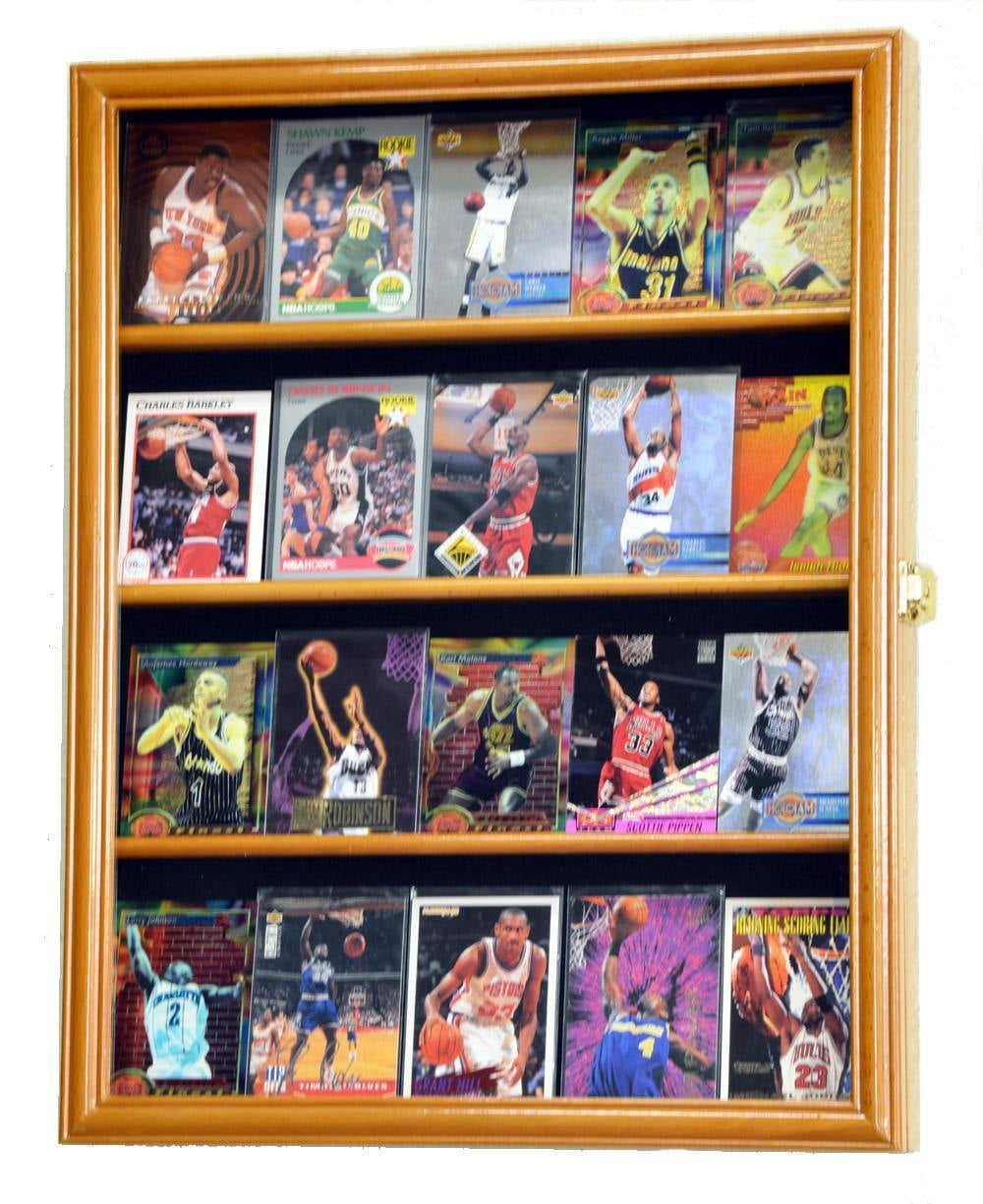 20 Sport/Collectible Trading Card Display Case Cabinet - Walmart.com