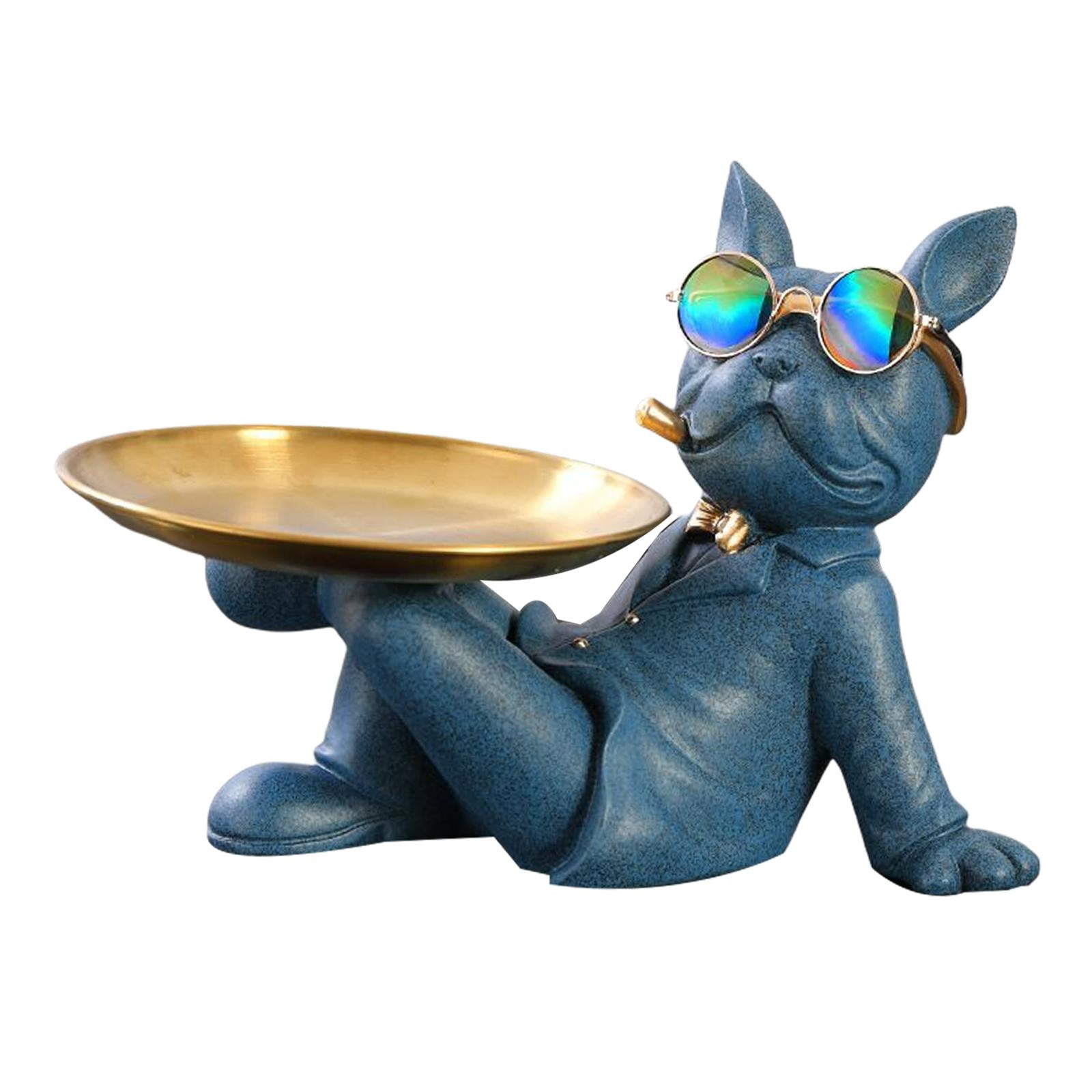 French Butler Sculpture Dog Statue for Living Room Modern Home Decor ...