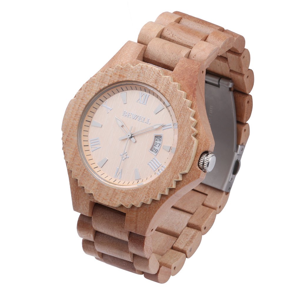 Click here for Generic Bewell Zs-W128ag Wooden Quartz Watch Wrist... prices