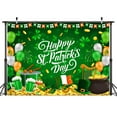 7X5ft St Patricks Day Backdrop, Spring Shamrock Irish Luck Day ...
