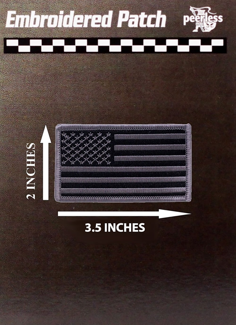 Subdued American Flag Patch
