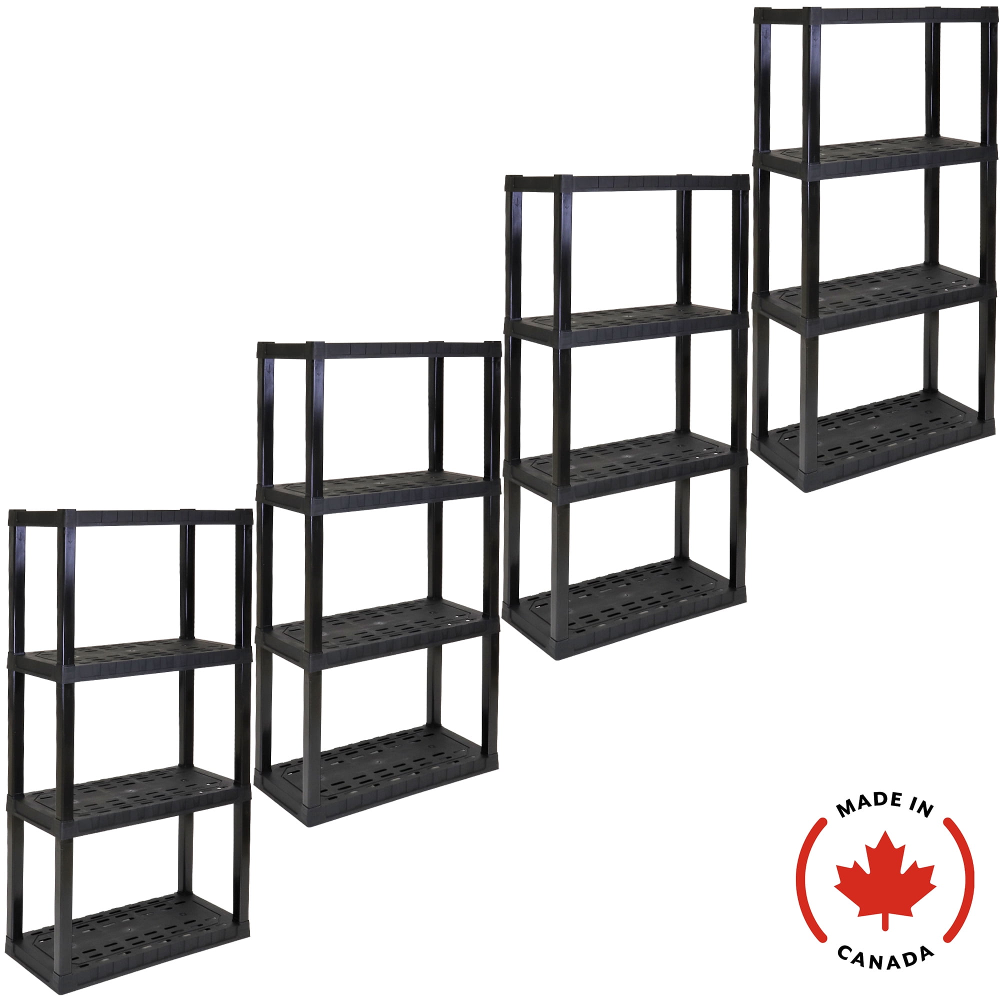 Click here for Hyper Tough Plastic Shelf Garage Shelves 4-Tier 56... prices