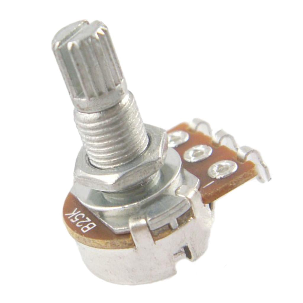 10 Pieces Audio Audio Pots Potentiometer For Electric Guitars Bass ...