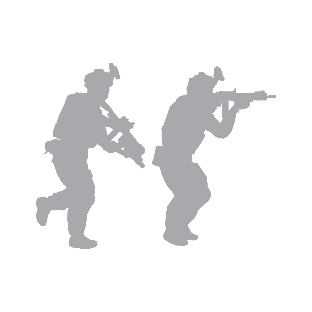 Pair of Special Forces Operators Sticker Decal Die Cut - Self Adhesive ...