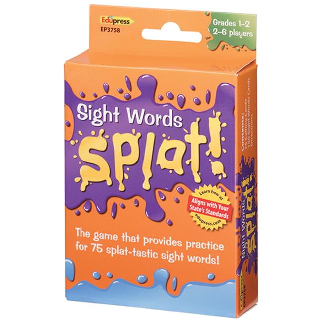 Click here for Edupress Ep-3758 Sight Words Splat Gr 1-2 3-1/2 X... prices