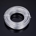 52 Feet 6 Gauge Silver Aluminum Wire, Long-Lasting Plated Bendable ...