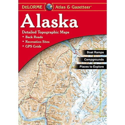 Universal Map Alaska Atlas/Gazetteer - Walmart.com