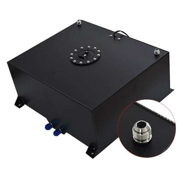 Genrics 20 Gallon Black Aluminum Race Drift Fuel Cell cap Tank Level ...
