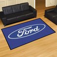 Fan Mats Ford - Ford Oval 5x8 Rug - Walmart.com