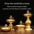 MOMOJIA Alloy Oil Lamp Food Oil Lamp Buddha Oil Lamp Fashion Dimmable ...