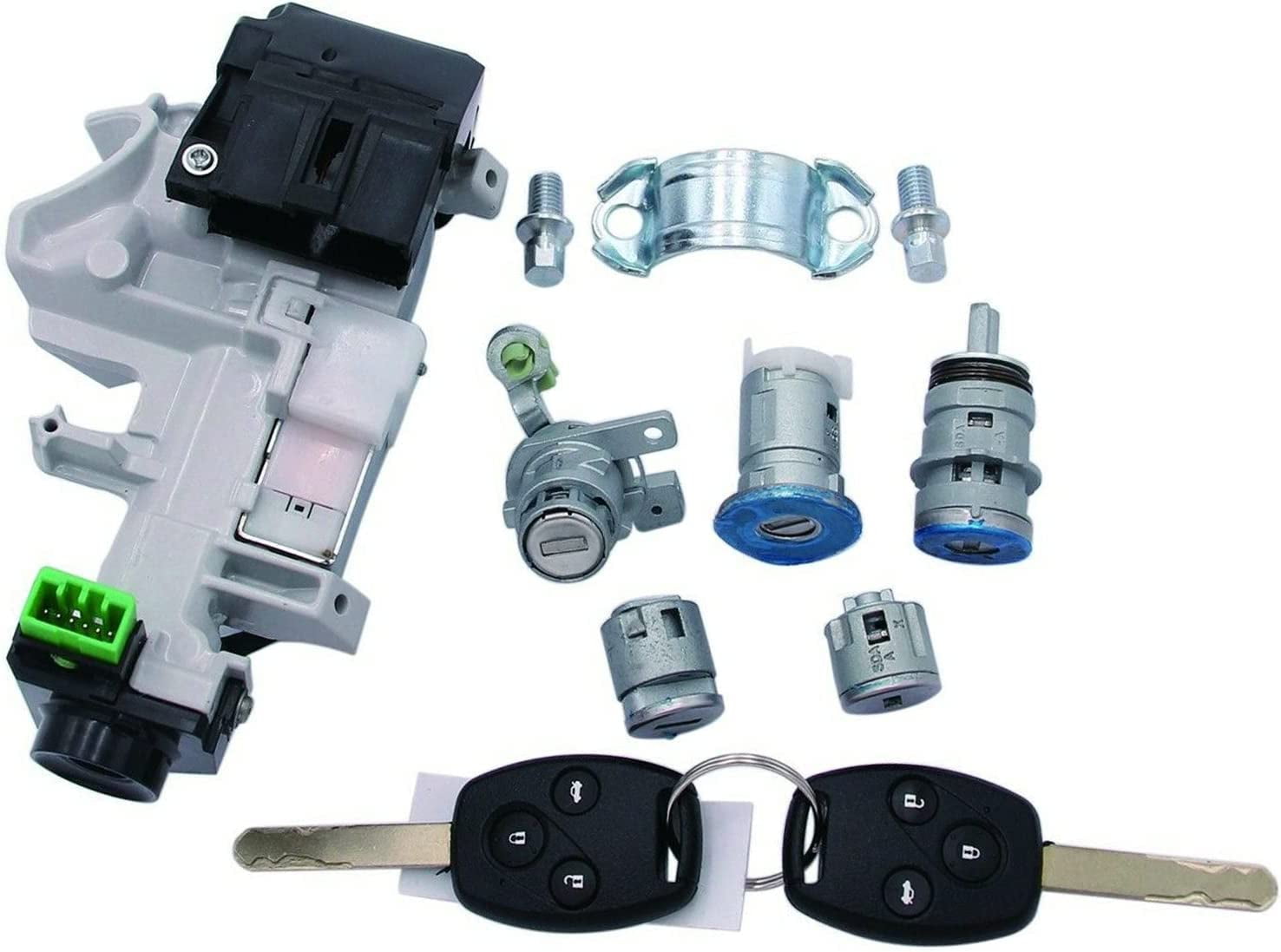 Seapple New Complete Set Ignition Door Lock Trans Key 48 Chips 72181 ...