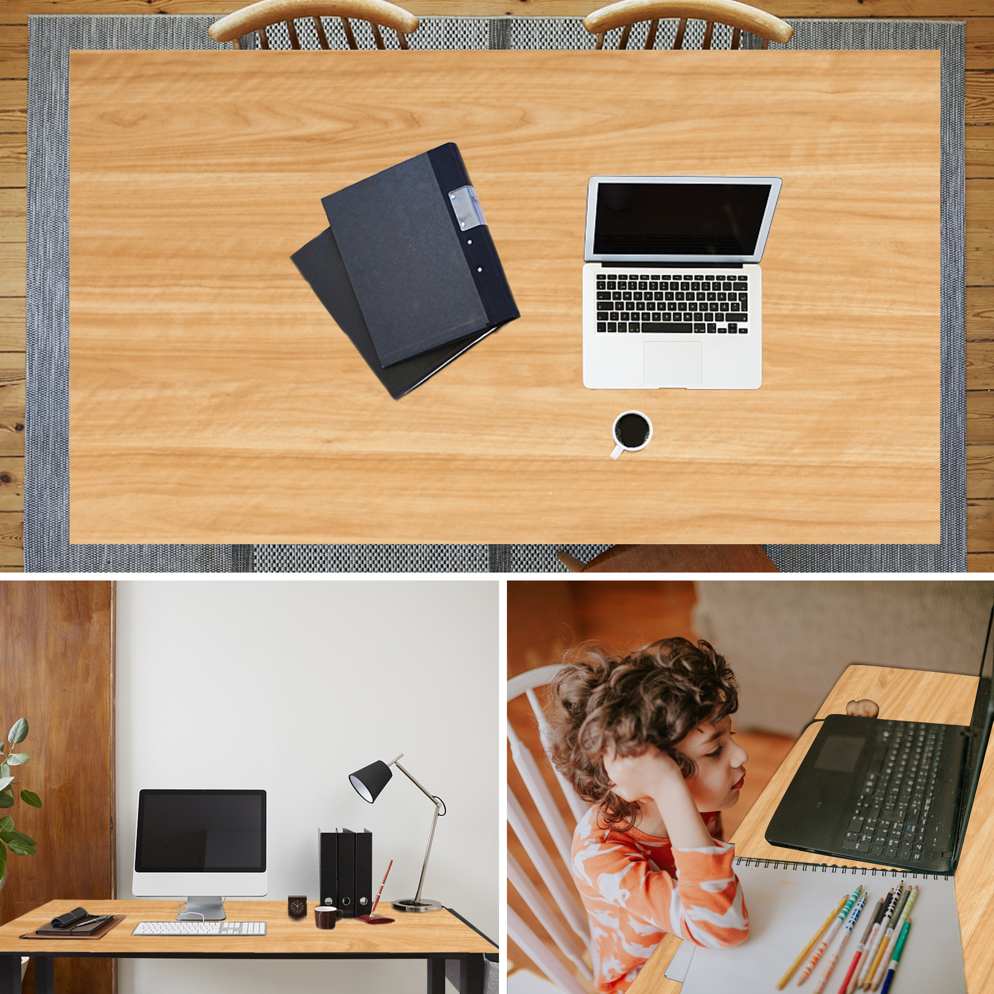 Computer Table Top View