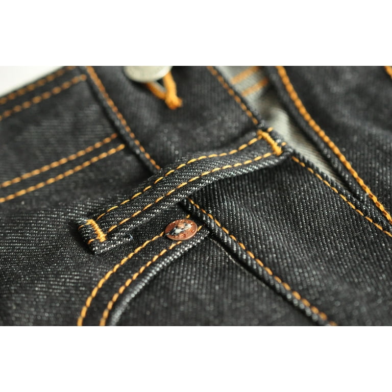 SAUCE ZHAN 315XX Men's Jeans Indigo Sanforized Selvedge SAUCE ZHAN 315XX Men's Jeans Indigo Sanforized Selvedge
