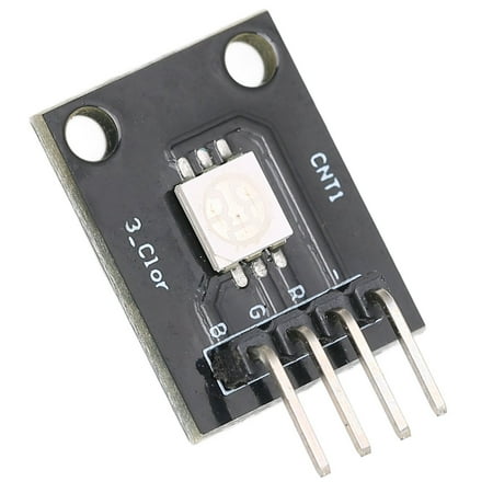 Mgaxyff DIY Electronic Kit PCB Board,RGB SMD LED Board Module 3 Colour ...