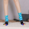 ZFSOCK Womens Toe Socks Teen Girls Cute Cat Pattren Five Finger Sock ...