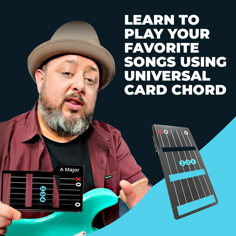 Learn Guitar In Minutes Card Chords (Fits All Guitars), 59% OFF