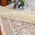 Lace Boho Table Runners Vintage Macrame Crochet Table Runner Farmhouse ...