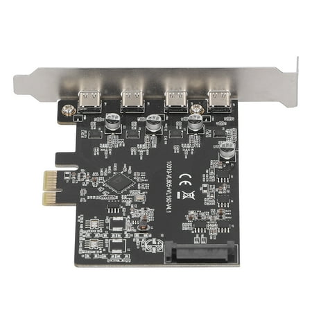PCI-E Adapter Card, Convenient 5Gbps Adapter Card Type-C 3.0 With Power ...