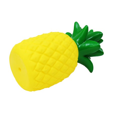 IUYYPU Interactive Squeaky Whistle Pineapple Shape Durable Home Dog ...