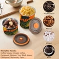 30OZ Food Storage Can - Keep Coffee Tea Flour & More Fresh - Ideal for ...