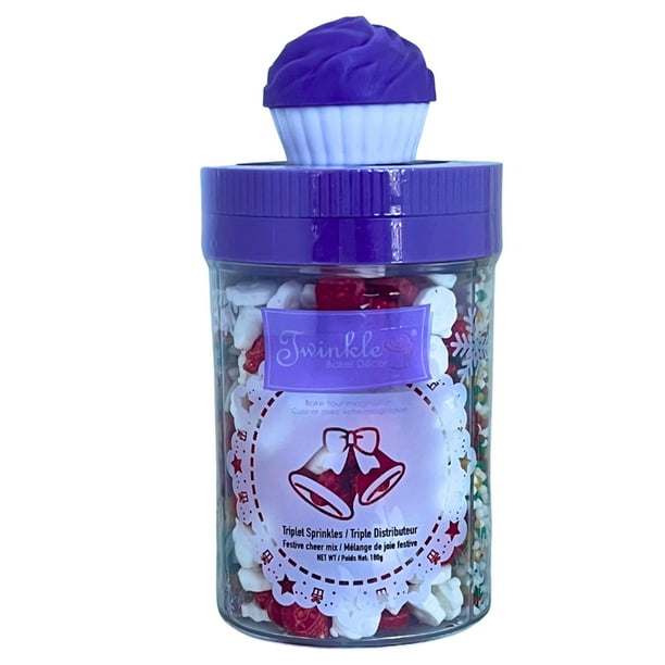 TWINKLE TRIPLET SPRINKLES FESTIVE CHEER, TWINKLE TRIPLET SPRINKLES ...