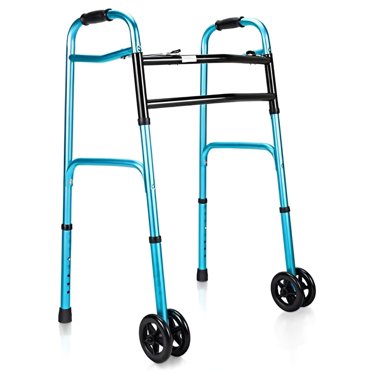 Drive Medical Four Wheel Rollator Rolling Walker with Fold Up Removable ...