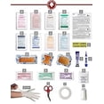 DormDoc 175 Piece First Aid College Emergency Kit -Blue HSA/FSA ...