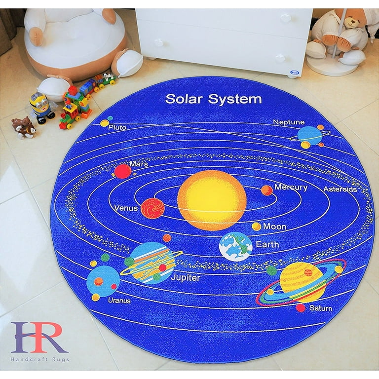 Solar System Rugs Classroom Carpets