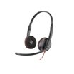 Plantronics BlackWire C3220 Durable USB-A Headset with Wired Computer ...