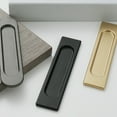 4pcs Auto Adhesive Sliding Door Handle Modern Aluminum Alloy Sliding ...