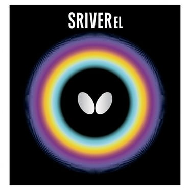 Butterfly Sriver-FX Table Tennis Rubber, 2.1 mm, Black - Walmart.com