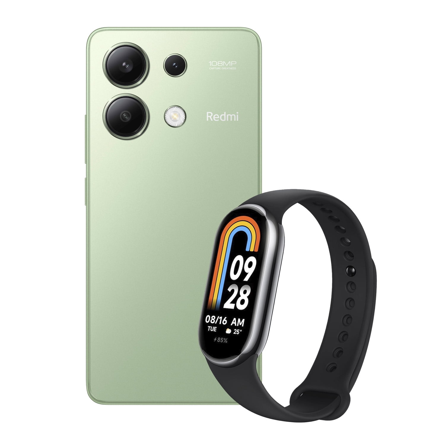 Xiaomi Redmi Note 13 6Gb 128Gb Menta Más Smart Band 8 Negro | Walmart ...
