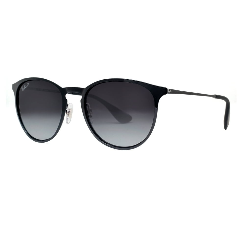 Ray-Ban - Ray-Ban Erika Black Metal Sunglasses, RB3539-002/T3-54 ...