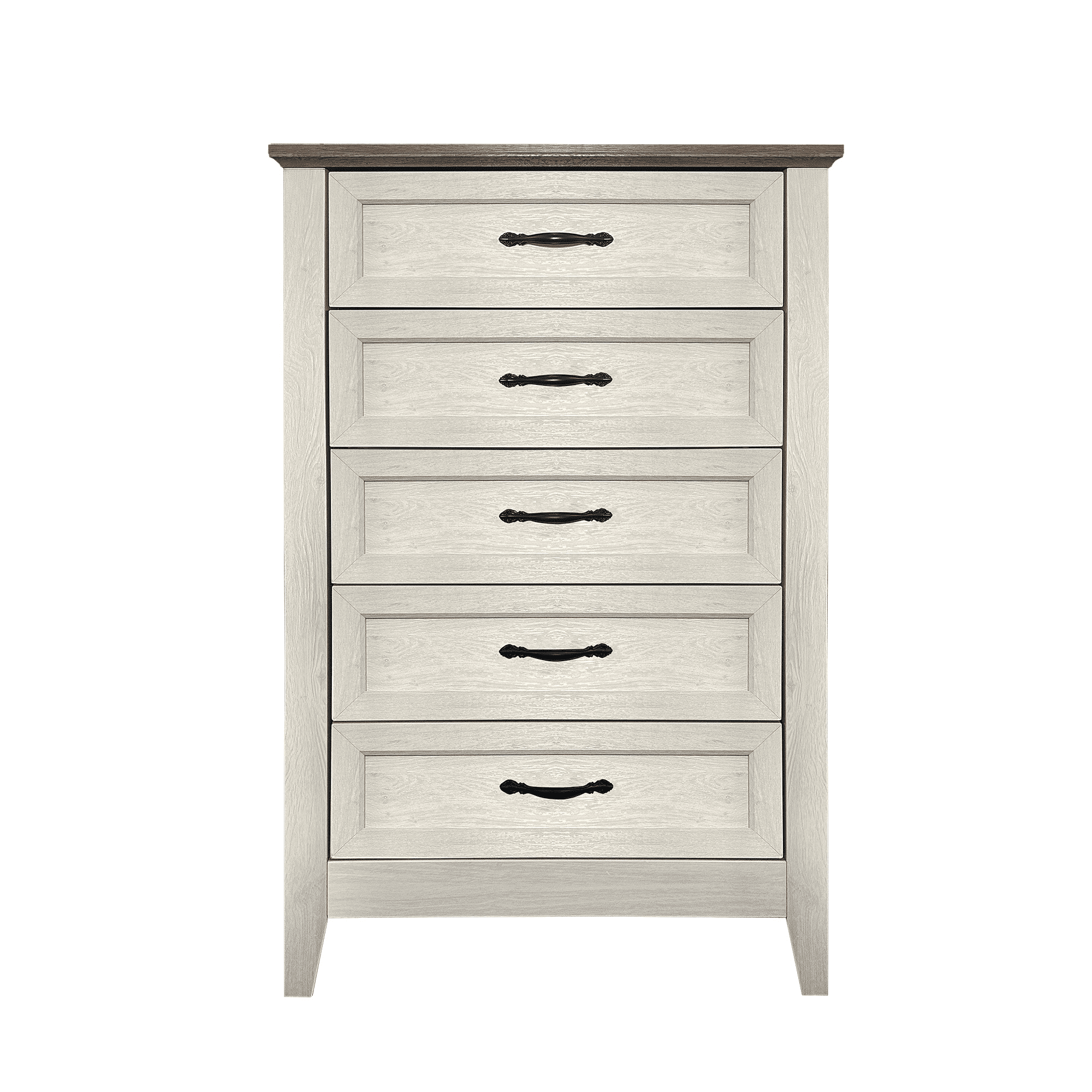 Click here for Gogrant Farmhouse 5 Drawer Dresser  Wooden Chest O... prices