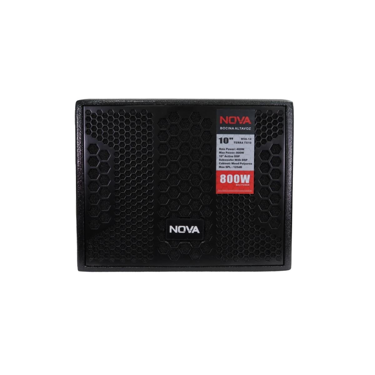 Subwoofer Nova TERRA TX10 Amplificado 10 400W RMS | Walmart en línea