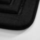 Mainstays 2 Piece Black Memory Foam Bath Rug Set, Available in Multiple ...