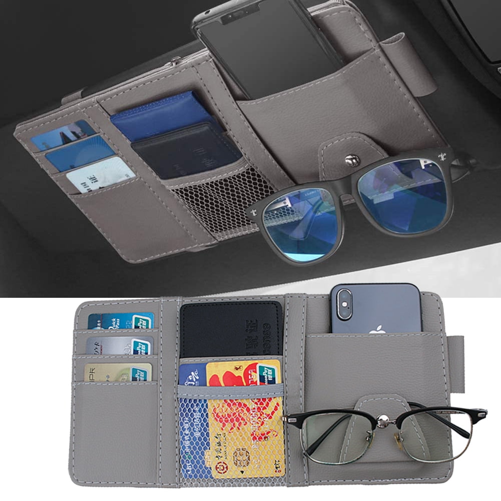 Car Sun Visor Organizer, Visor Card Storage, Car Visor Organizer Pouch ...