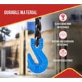 5/16" Grade 100 Cradle Clevis Grab Hook for Lifting - 5,500 LBS WLL ...