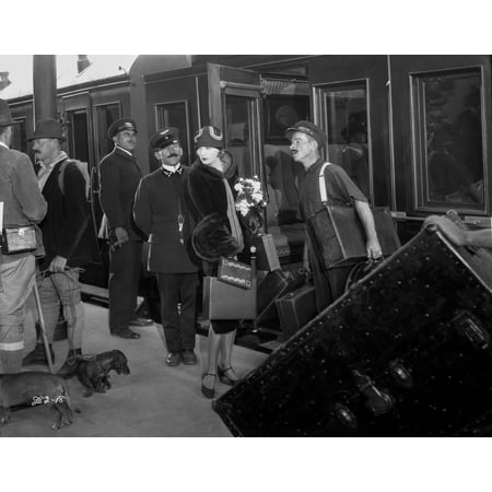 Greta Garbo Movie Scene at the Train Station Photo Print (8 x 10 ...