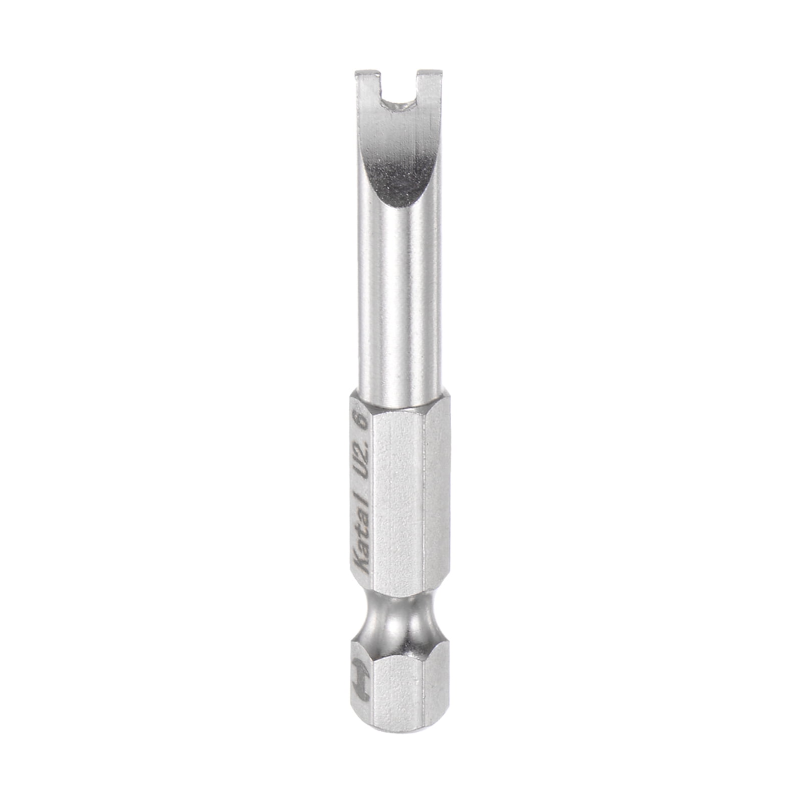 Unique Bargains 2.6mm Magnetic Spanner U Type Screwdriver Bit 1/4' Hex ...