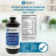 Reliable1 Laboratories Multi-Vite Liquid Multivitamin, Natural Citrus ...