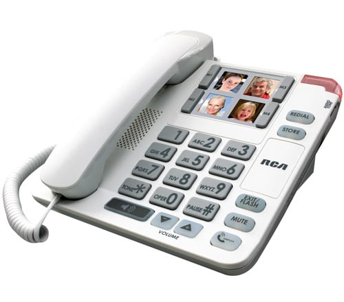 RCA Amplified Corded Telephone with Speakerphone - Walmart.com