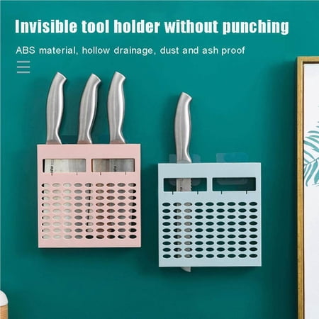 fastboy Kitchen Perforation-free Wall-mounted Kitchen Knife Storage ...