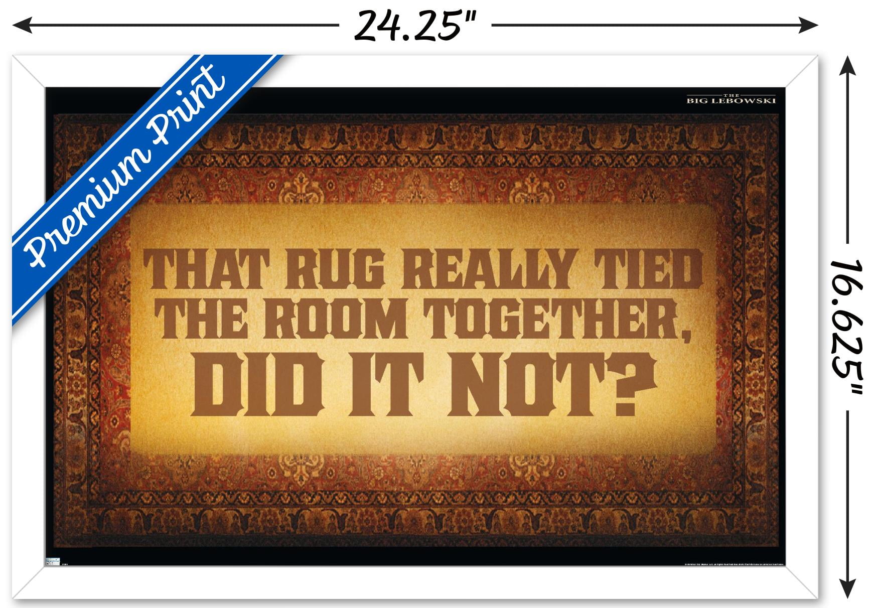 The Big Lebowski Quotes Rug