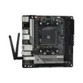 ASRock B550M-ITX/AC Mini ITX AMD Motherboard, SATA 6Gb/s, supports AMD ...