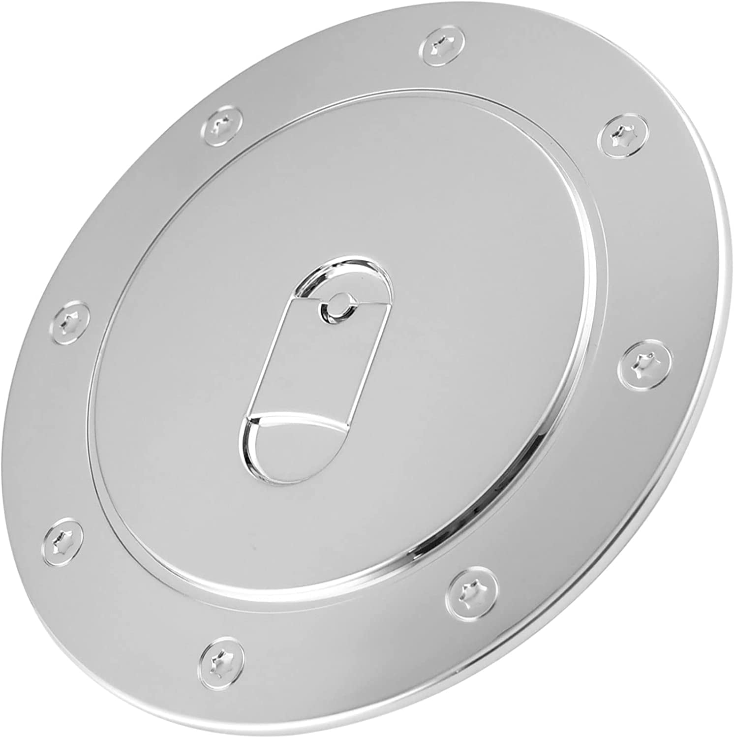 Chrome Fuel Tank Cap Fits for Chevy Silverado 1500 2500 2500HD 3500 ...